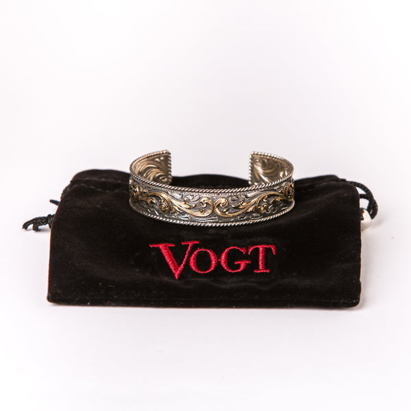Vogt Sterling Silver And Gold Bracelet - Carter's Boots and Repair